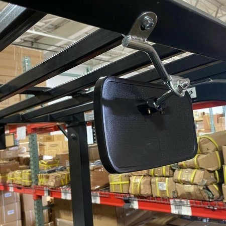 Universal Rear or Side View Mirror (4 5/8"x8") for Forklifts w ...