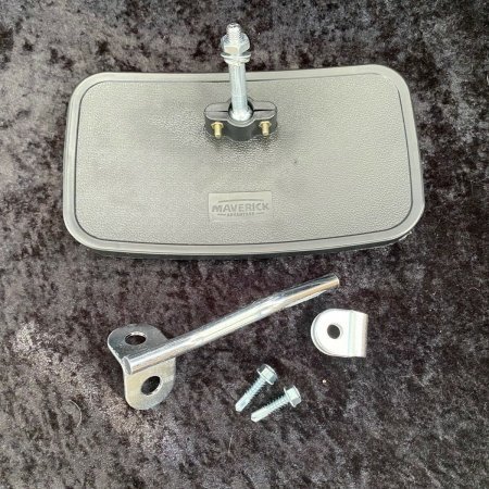 Universal Rear or Side View Mirror (4 5/8"x8") for Forklifts w ...